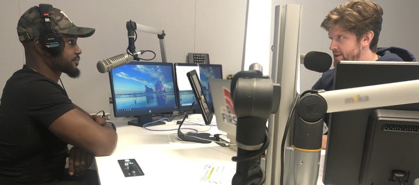 Rapper and Podcaster Zuby Drops Into the NYC Studio