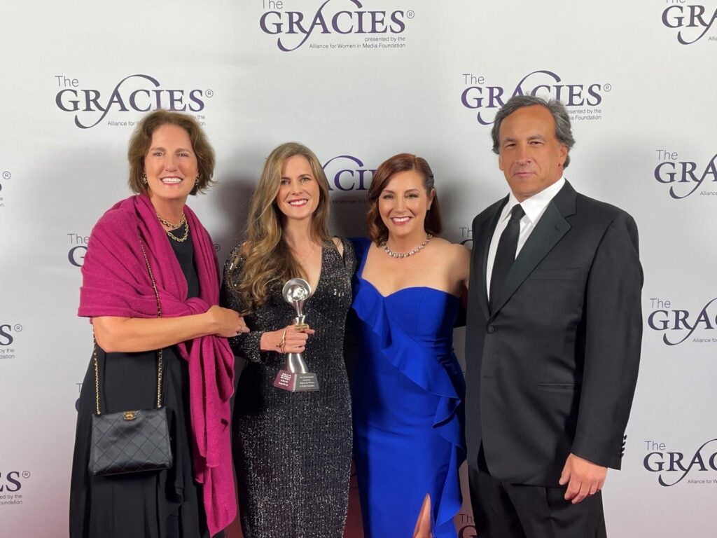 Producer Ali Wins Gracie Award